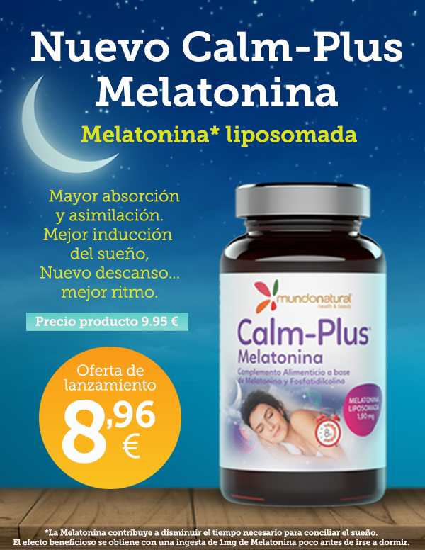 Calm plus melatonina (liposomado) 30 cápsulas. - mundonatural ...